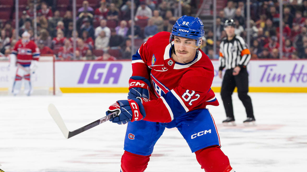 Lucas Condotta cédé au Rocket de Laval | Canadiens de Montréal