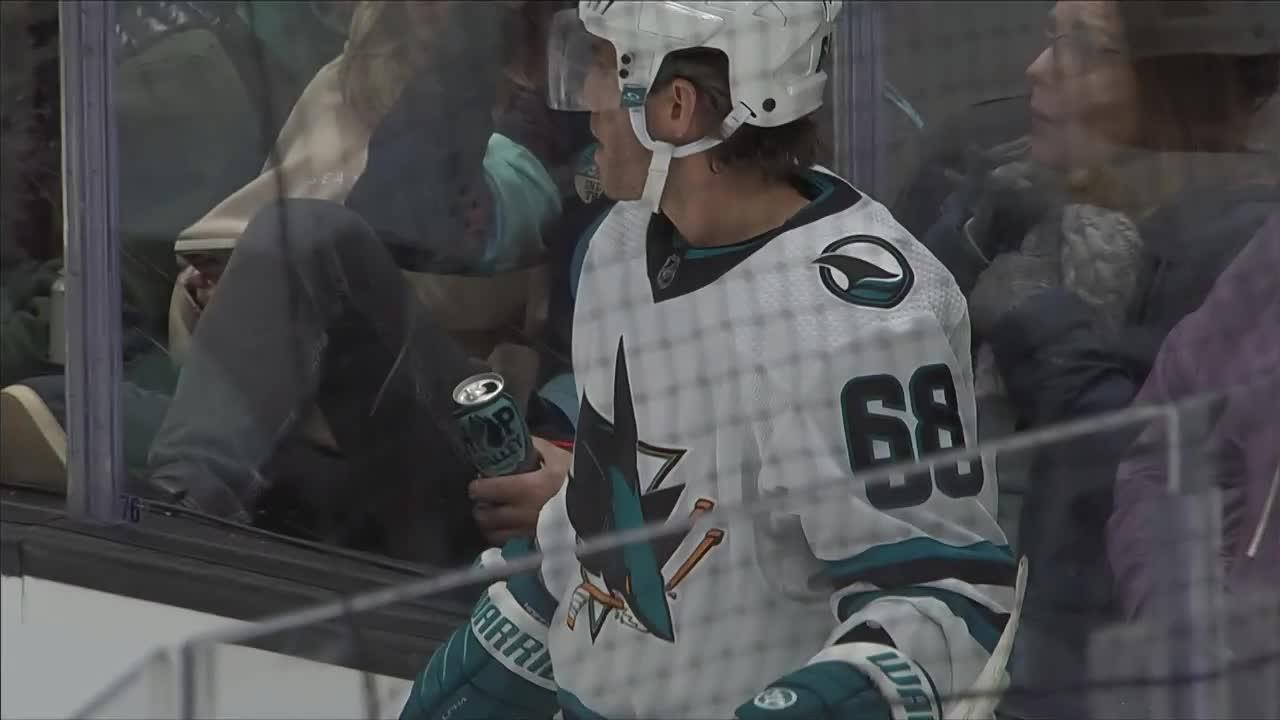 SJS@SEA: Hoffman scores goal against Joey Daccord | San Jose Sharks