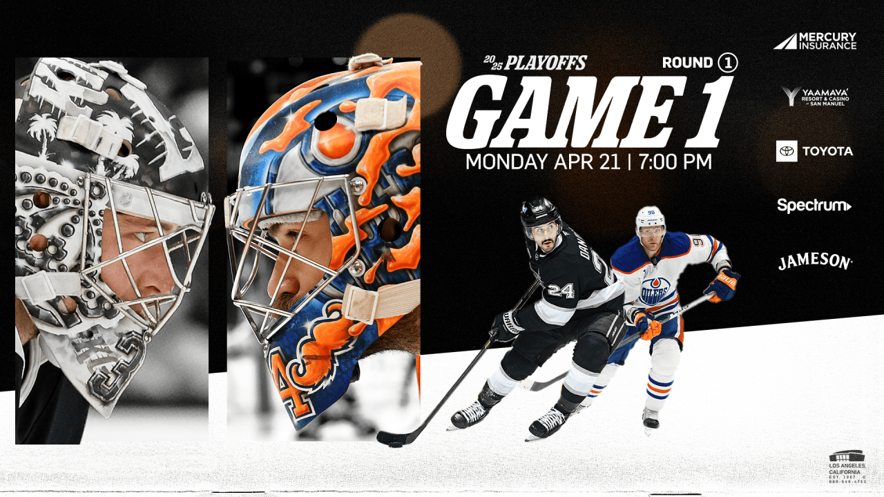 First Round Schedule & Broadcast Info for the LA Kings’ 2025 Stanley ...