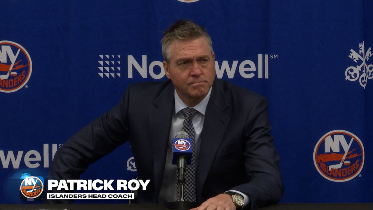 CAR 4 vs NYI 1: Patrick Roy | New York Islanders
