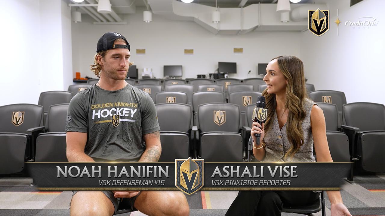 Credit One Uno-a-Uno con Noah Hanifin | Vegas Golden Knights