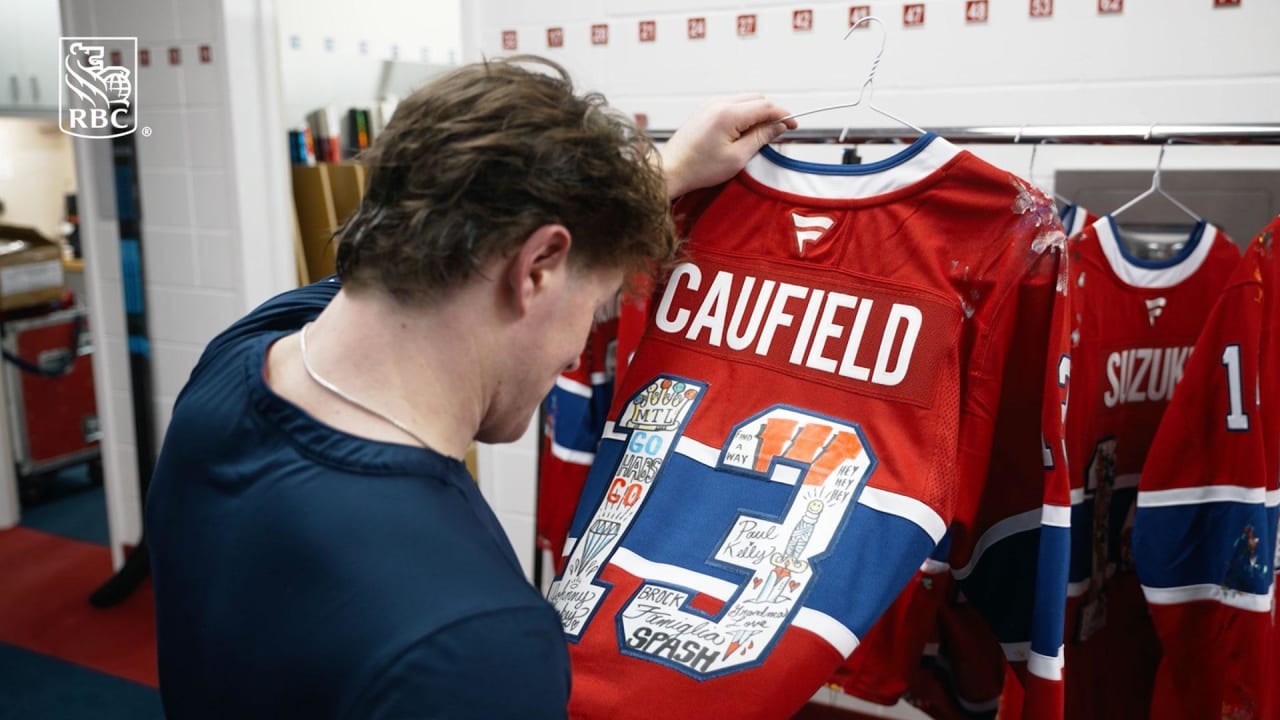 Local artist customizes Habs jerseys | Montréal Canadiens