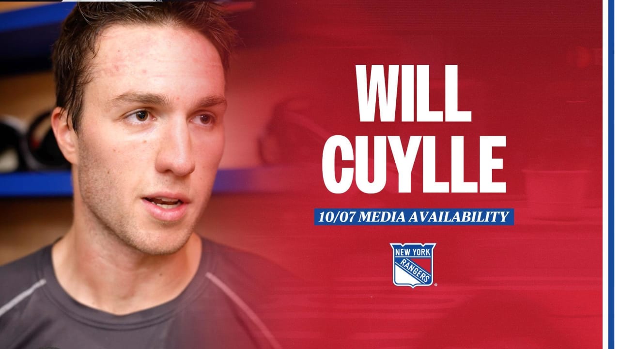 Media Availability: Cuylle | New York Rangers