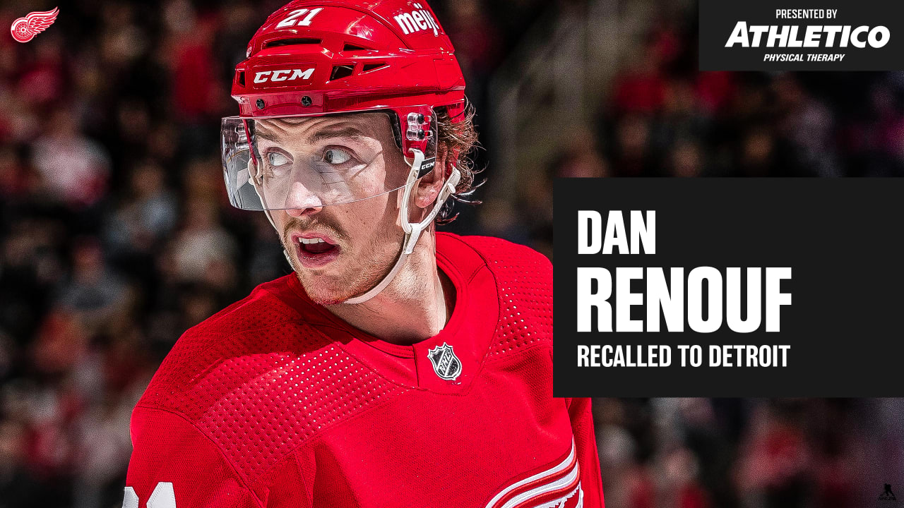 Dan Renouf rejoins Red Wings | Detroit Red Wings