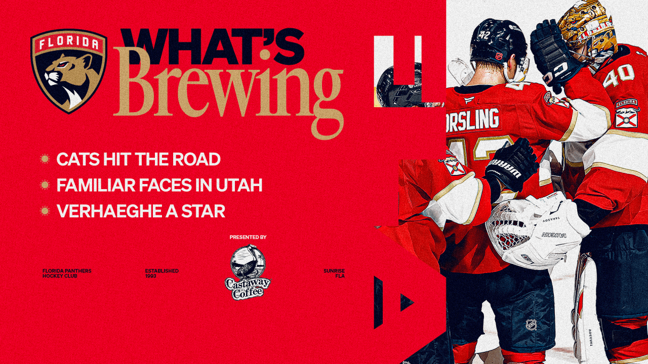 What’s Brewing: Panthers hit the road after big weekend in Sunrise ...