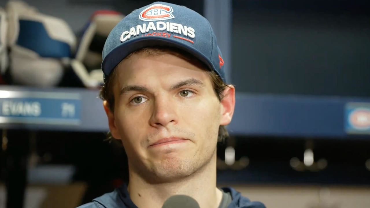 Après-match c. NYR : Evans | Canadiens de Montréal