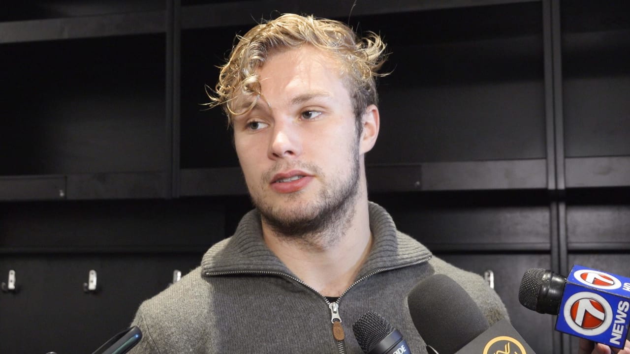 Locker Room Raw: Fabian Lysell | Boston Bruins