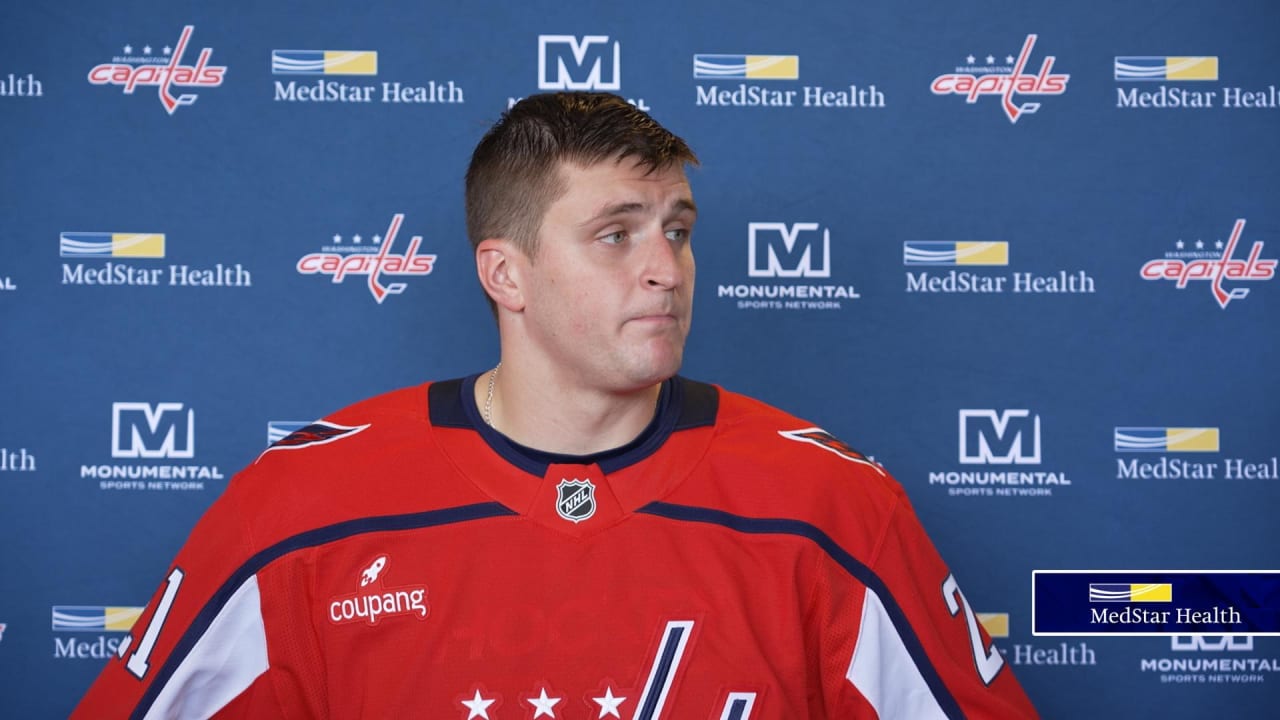 Aliaksei Protas | September 18 | Washington Capitals