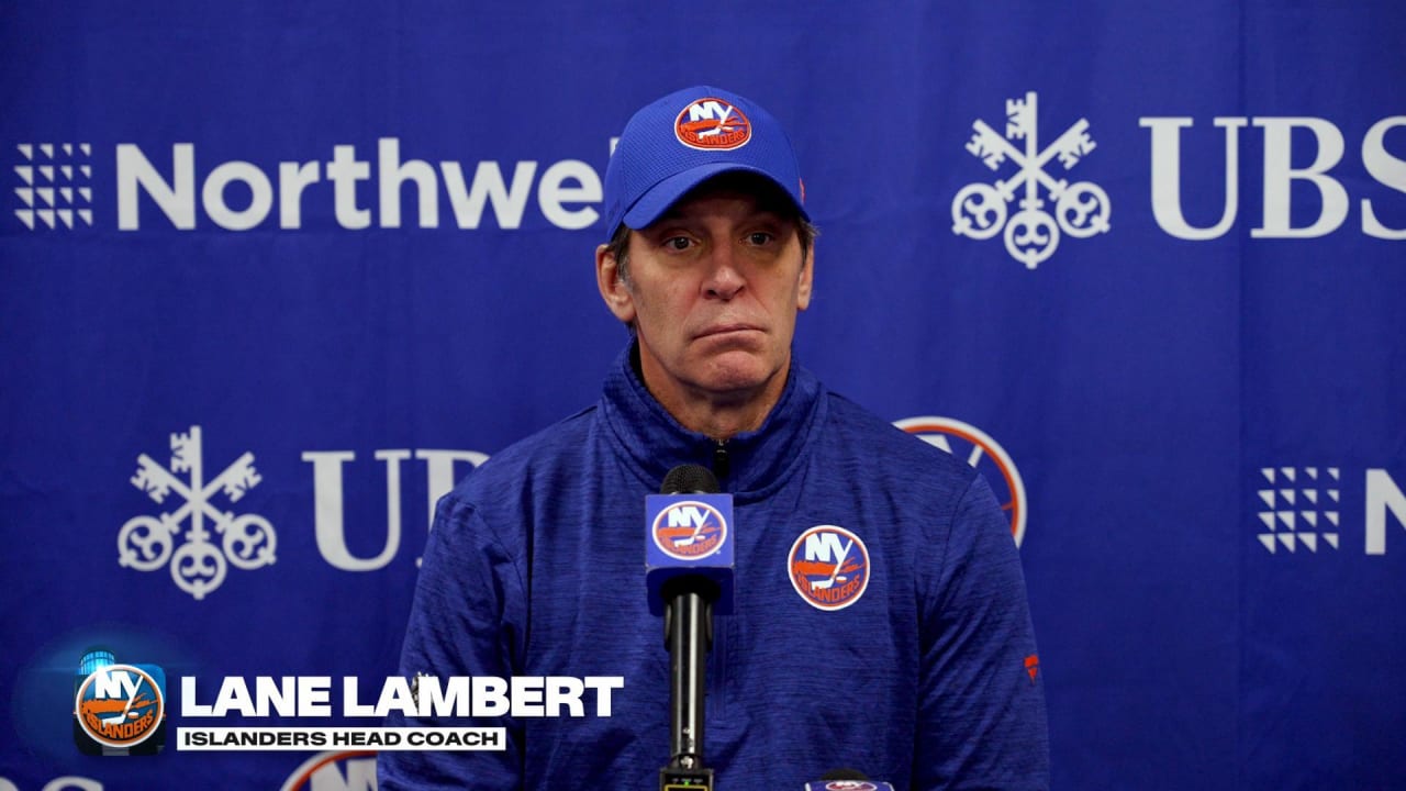 Practice 11/21: Lane Lambert | New York Islanders