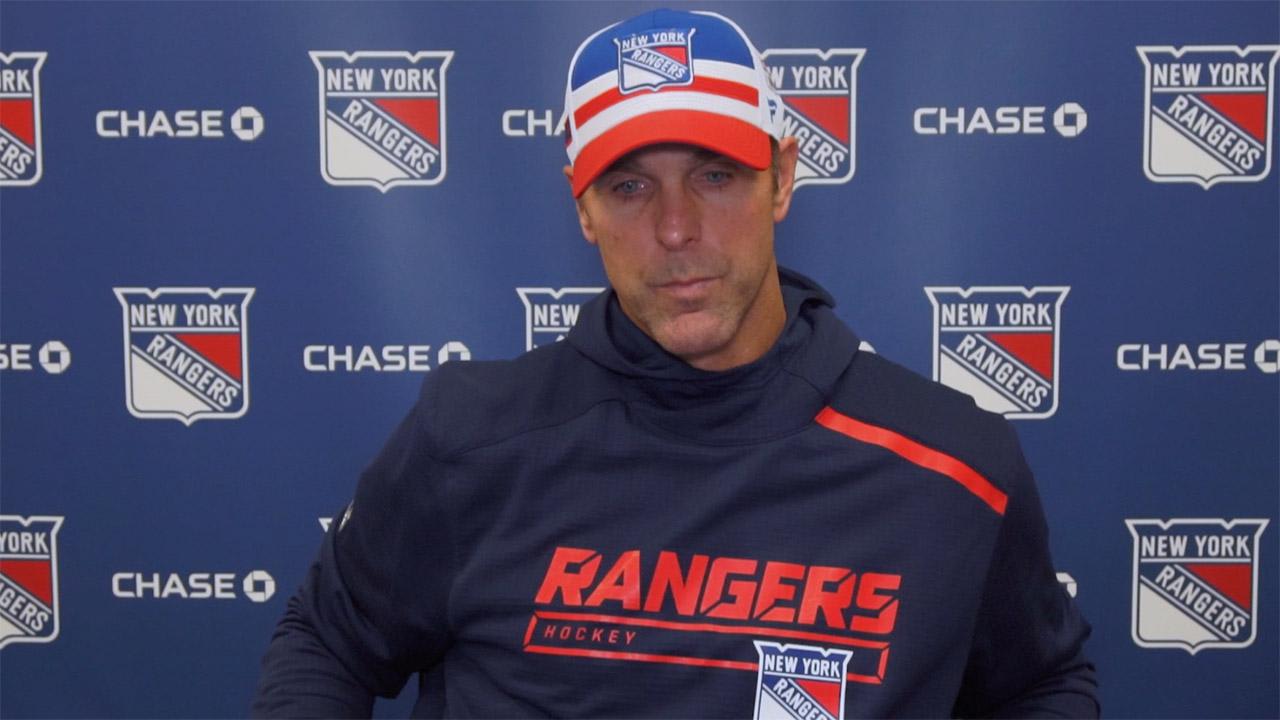 Practice: Coach Quinn | New York Rangers