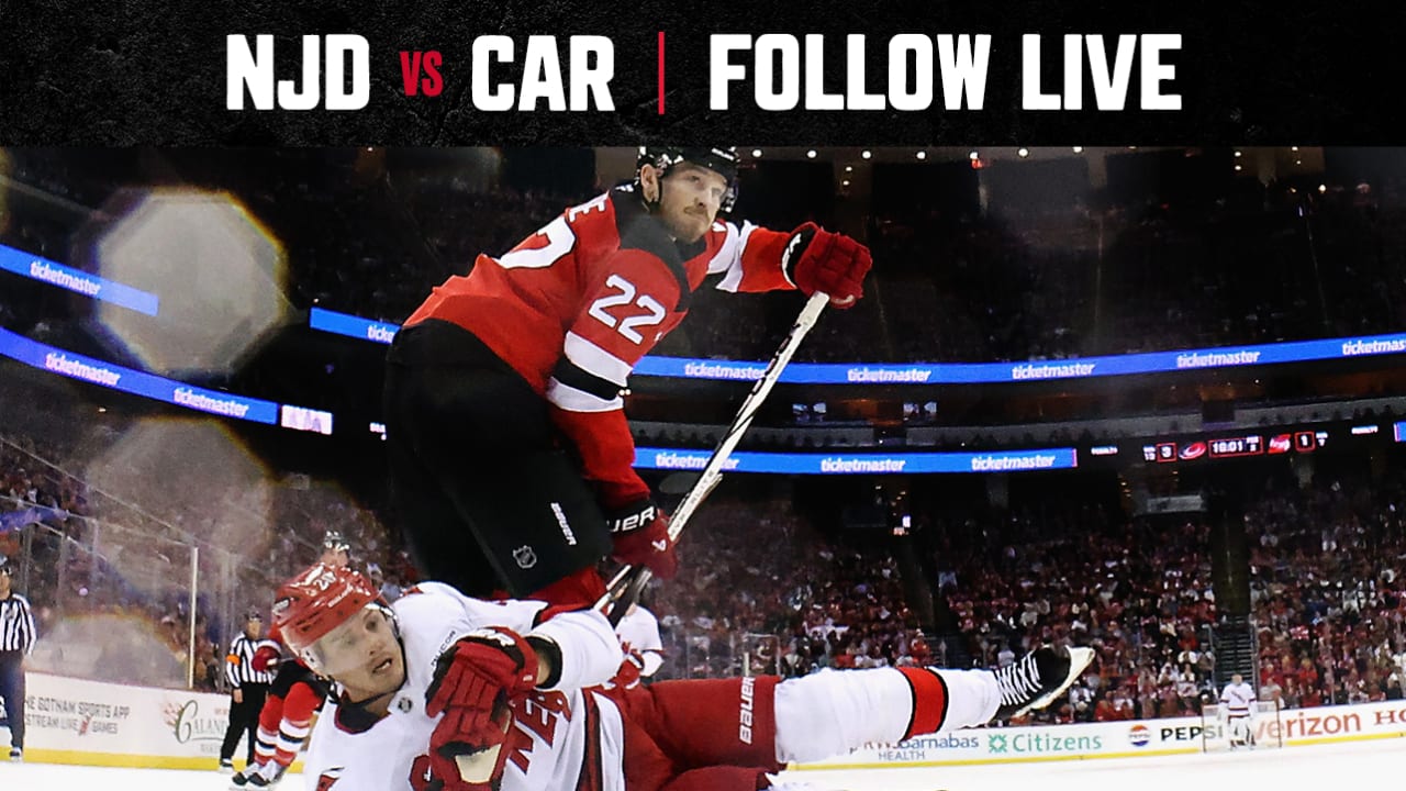 LIVE UPDATES: Devils vs. Hurricanes | New Jersey Devils