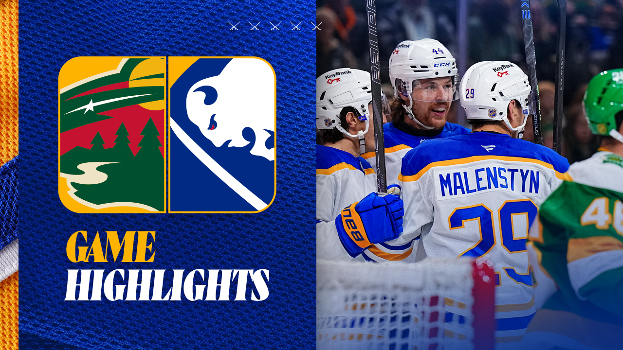 Highlights | BUF at MIN | Buffalo Sabres