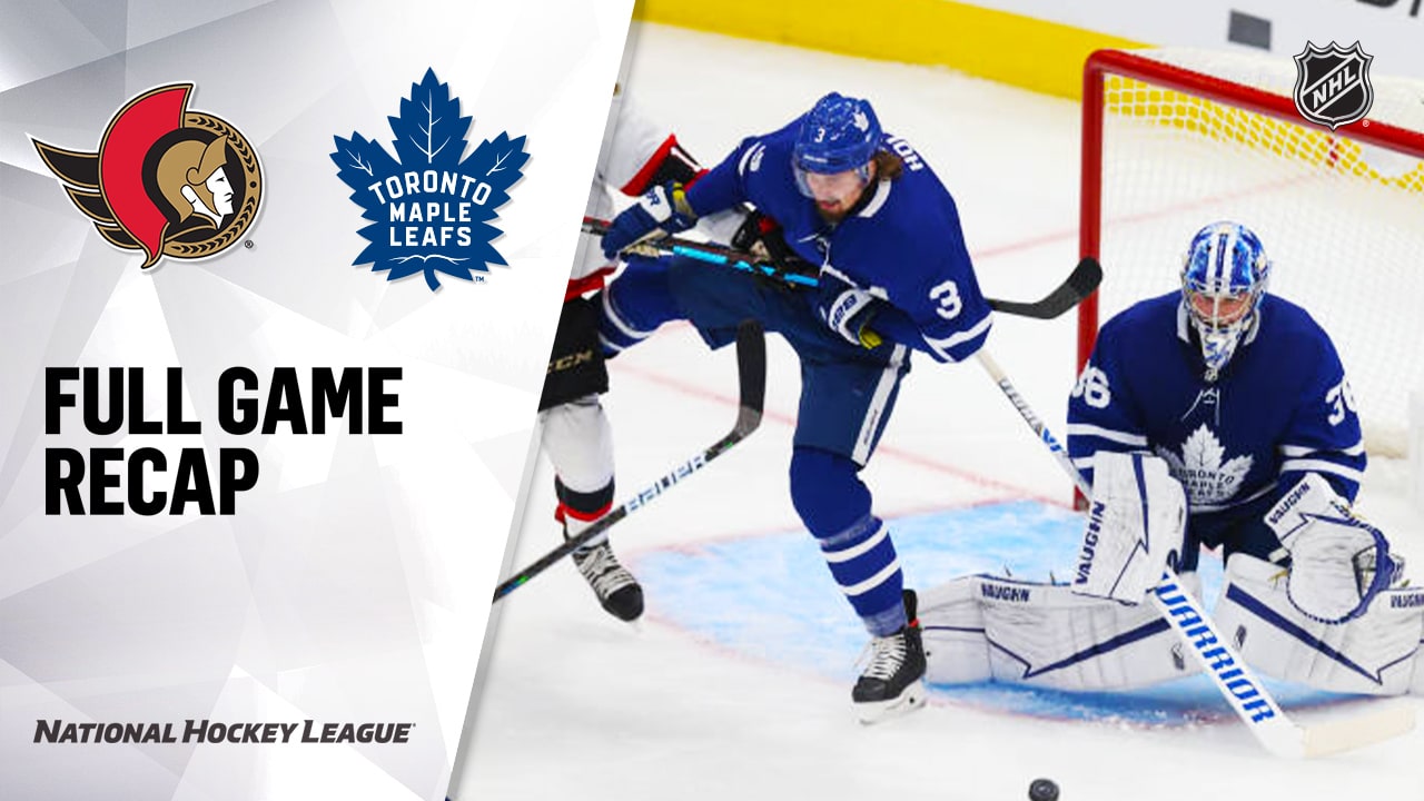 Recap: TOR 4, OTT 1 | Toronto Maple Leafs