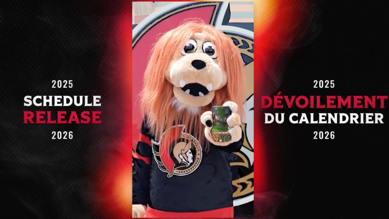 Ottawa Senators Schedule Release | Ottawa Senators