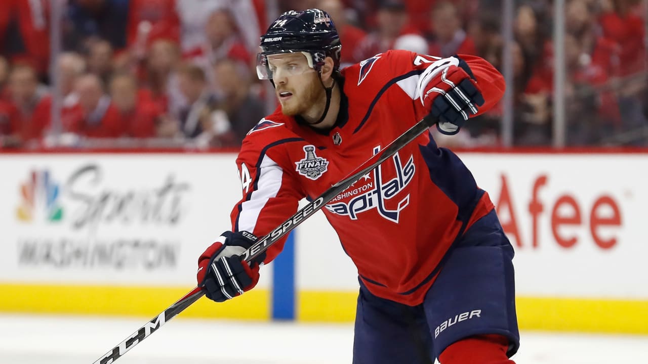Carlson says 'there's more to it' than simply re-signing with Capitals ...