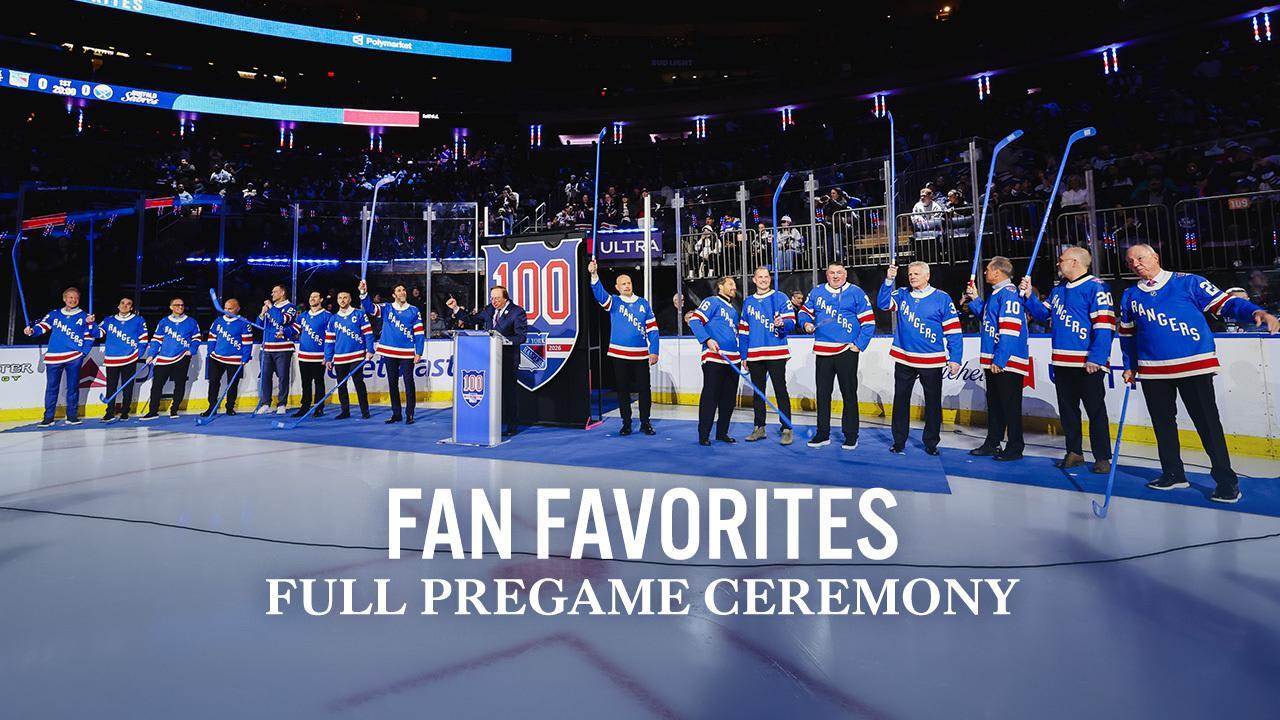 Fan Favorites Ceremony | New York Rangers