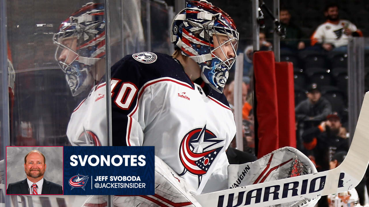 SvoNotes: Tarasov making most of opportunity at NHL level | Columbus ...