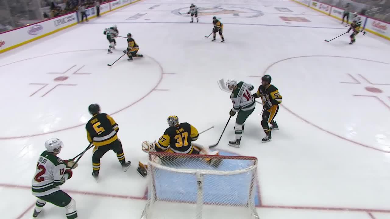 MIN@PIT: Johansson scores goal against Arturs Silovs | Minnesota Wild