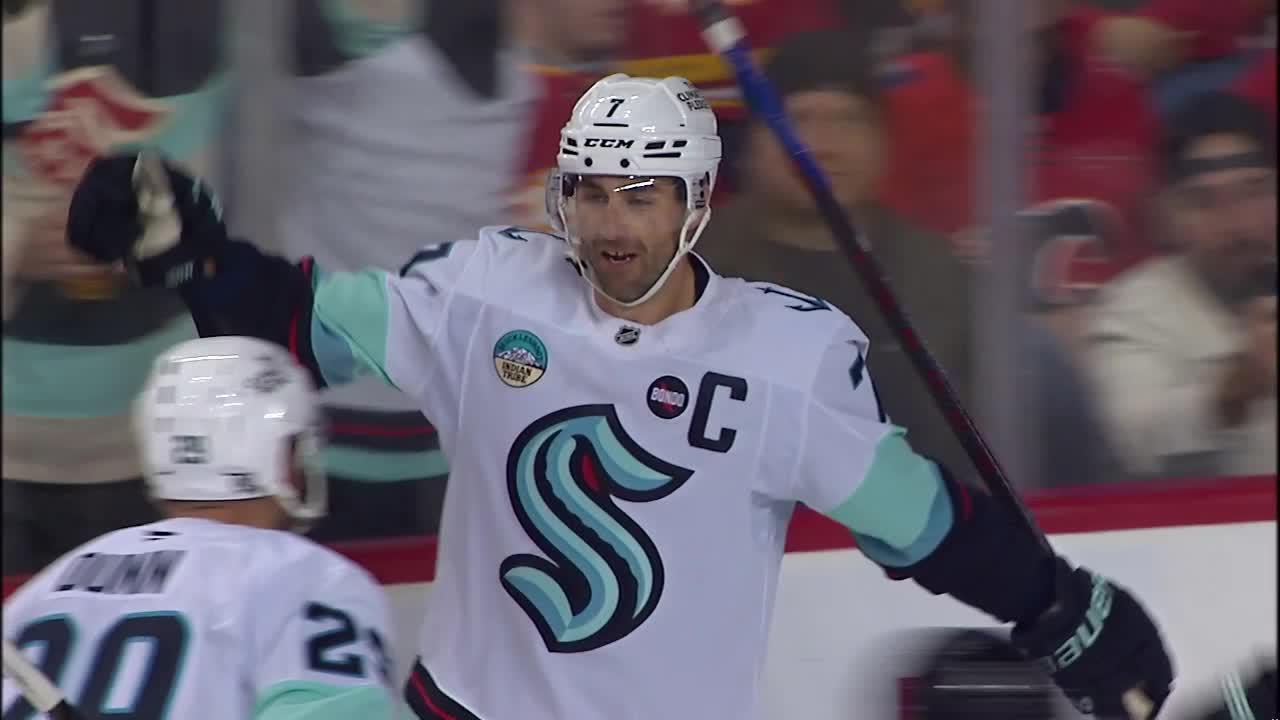 SEA@CGY: Eberle scores goal against Dustin Wolf | Seattle Kraken