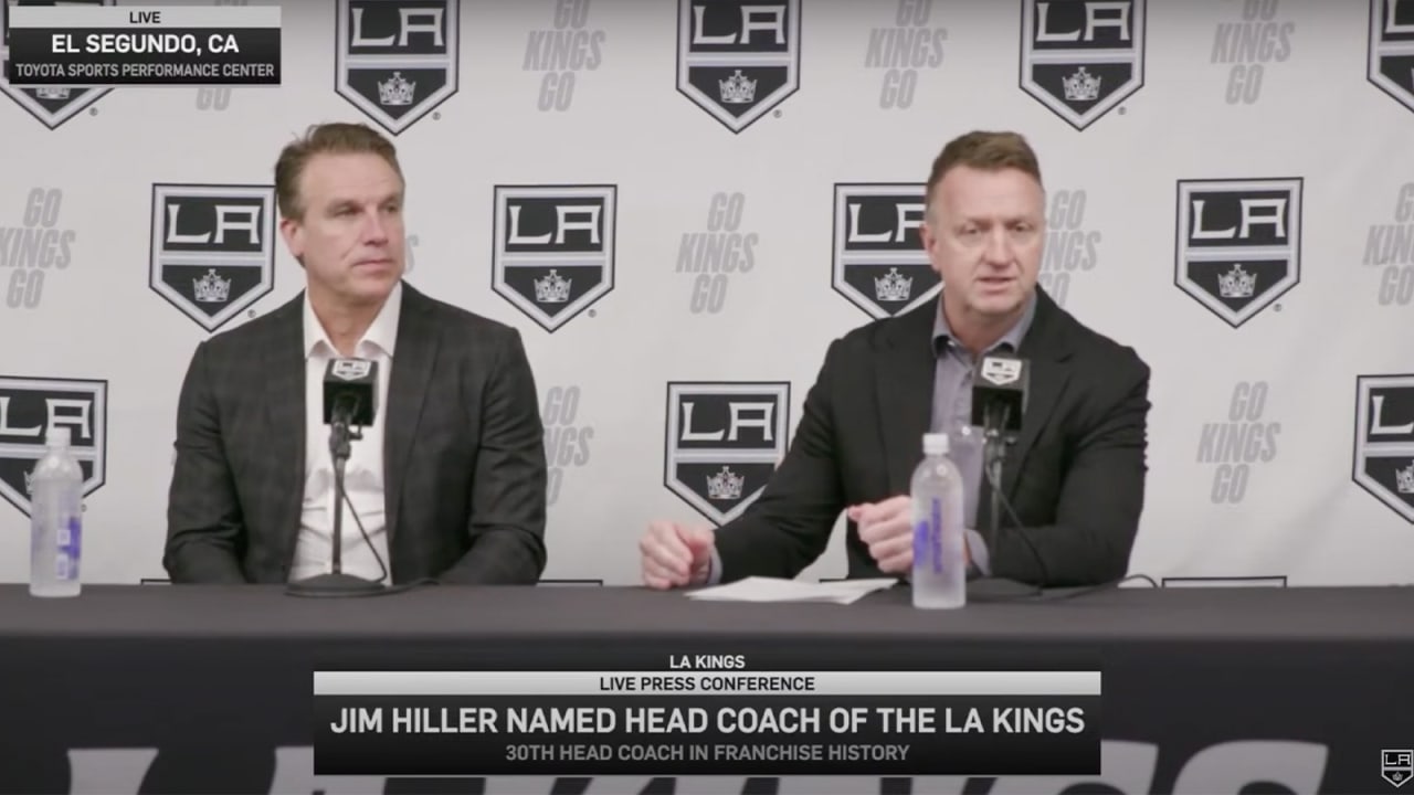 Jim Hiller Introduced as the Next Head Coach of the LA Kings | Los ...