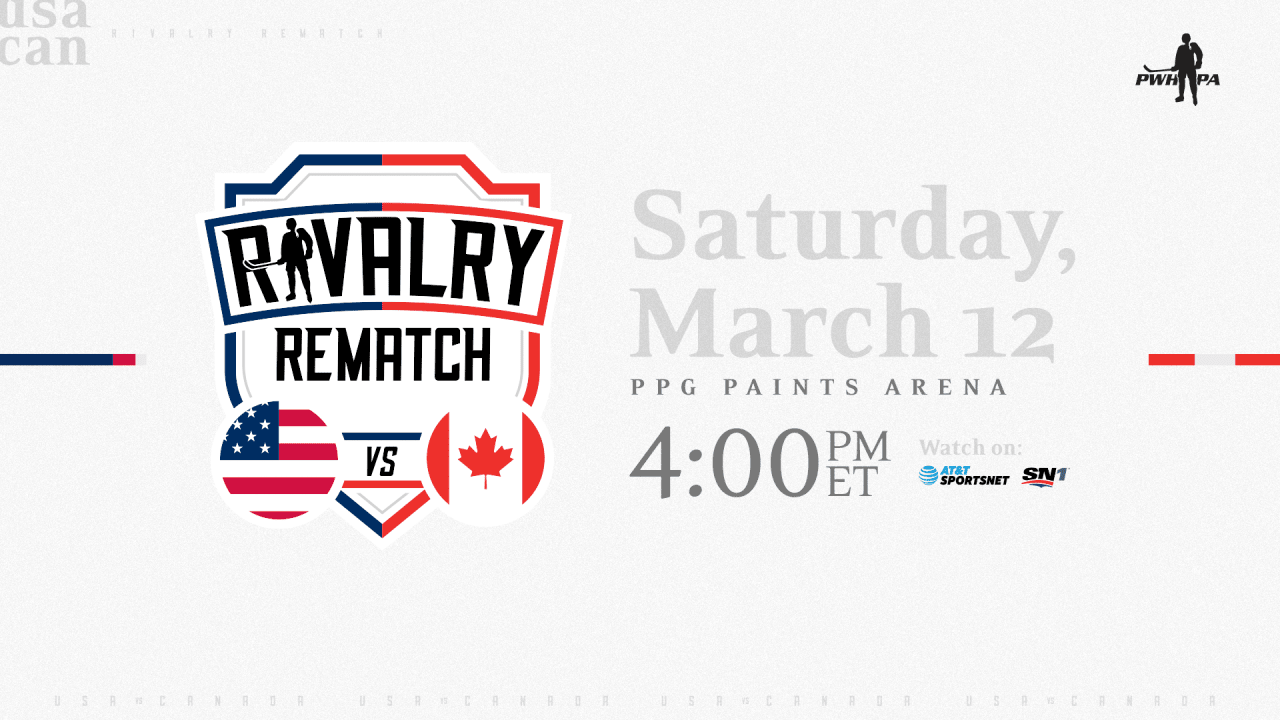 Penguins Announce 'Rivalry Rematch' Women's Hockey Game on March 12 ...