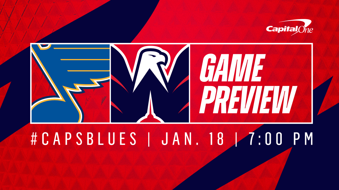Caps Finish Homestand vs. Blues | Washington Capitals