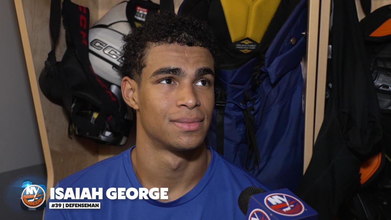 2024-25 Rookie Camp Day 2: Isaiah George | New York Islanders