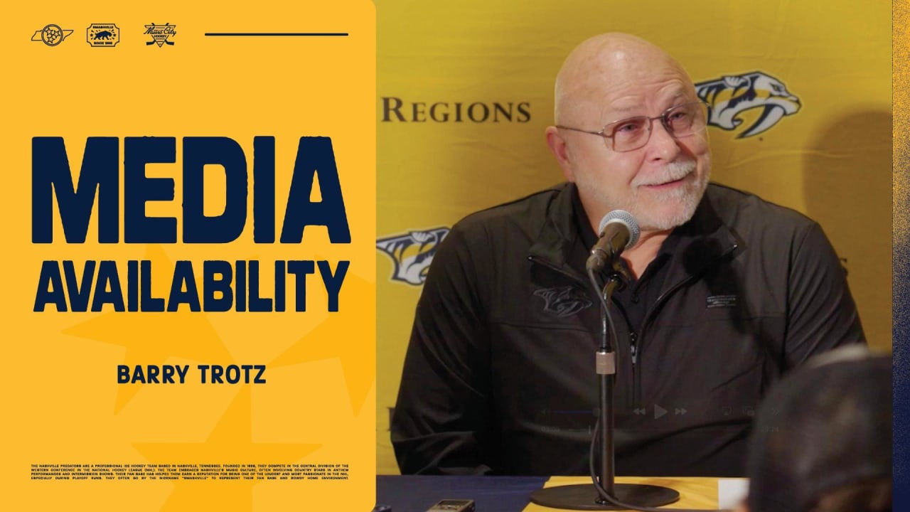 Training Camp: Barry Trotz | Nashville Predators
