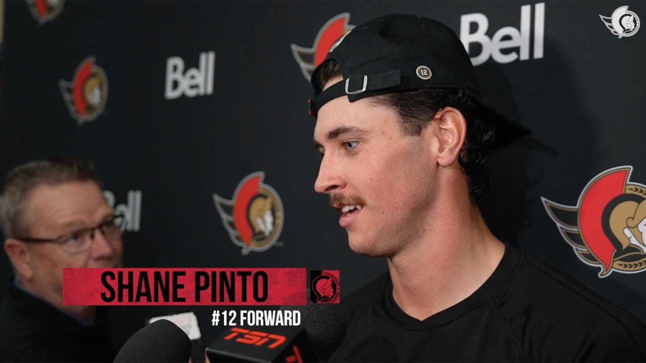 Training Camp: Shane Pinto Media | Ottawa Senators