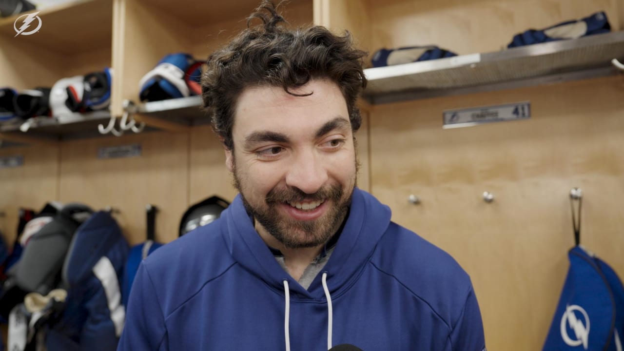 Nick Paul | Pregame at New York Rangers | Tampa Bay Lightning