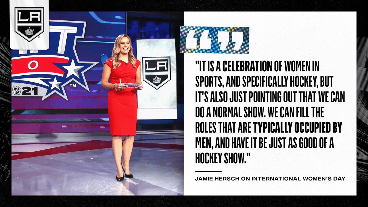 Candid Conversation with Jamie Hersch | Los Angeles Kings