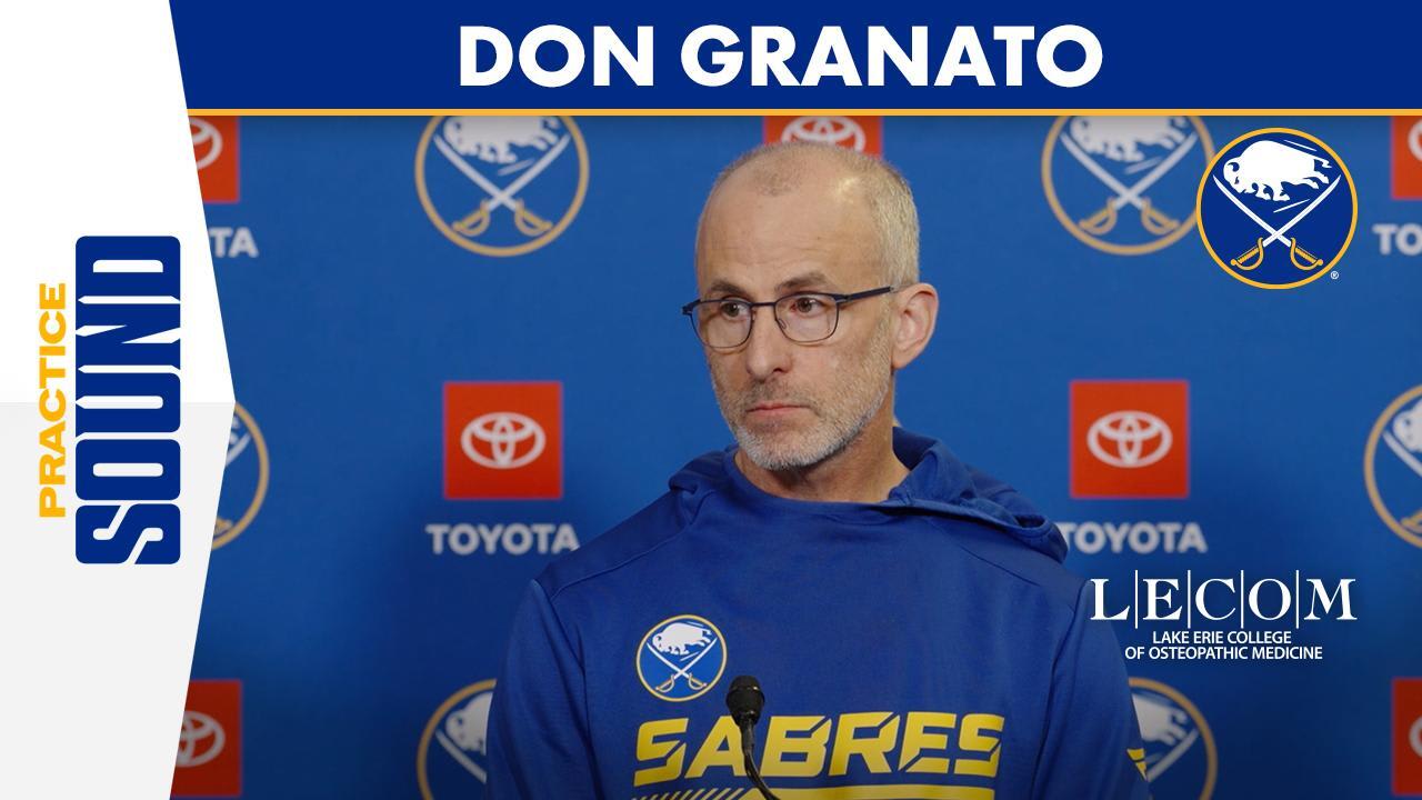 Granato After Practice | Buffalo Sabres