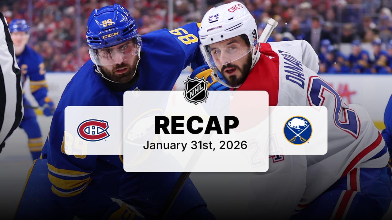 MTL at BUF | Recap | NHL.com