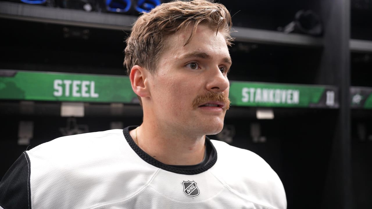NYI@DAL Pregame: Sam Steel | Dallas Stars