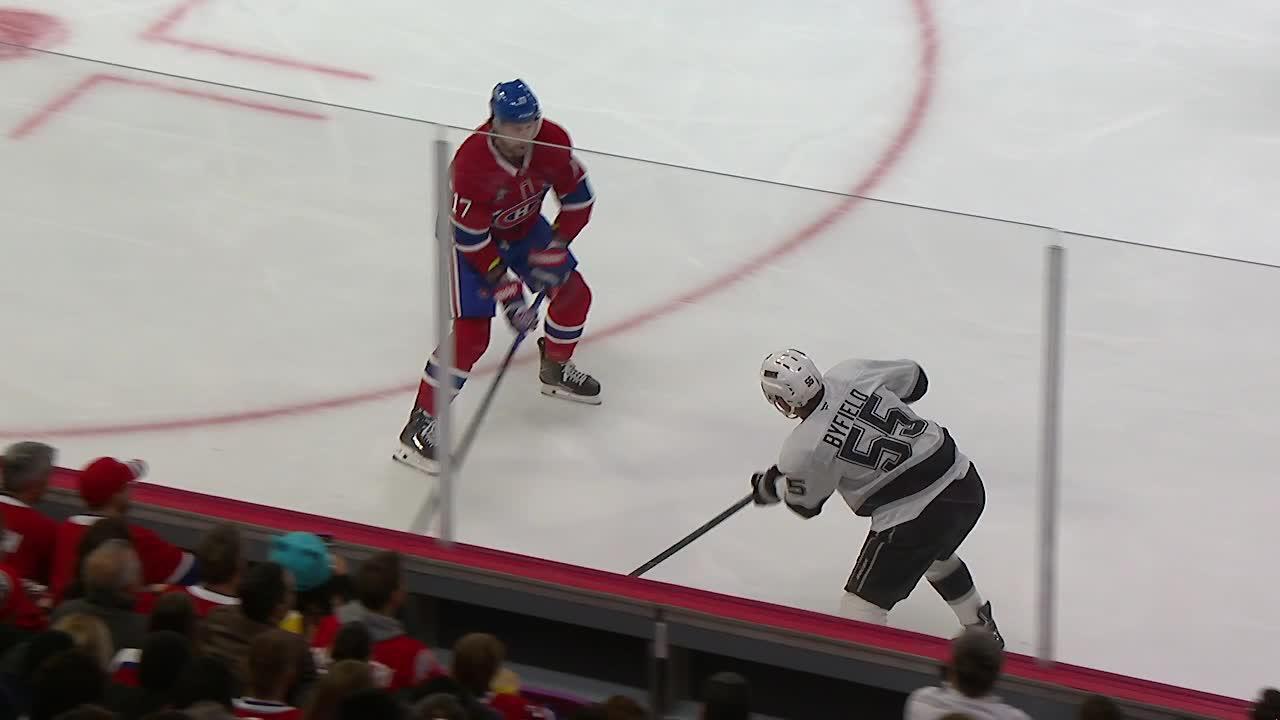 LAK@MTL: Fiala scores goal against Samuel Montembeault | Los Angeles Kings