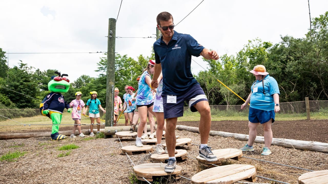 New Low Ropes Course Encourages Girl Scouts to TAKE LEAPS! Cole ...