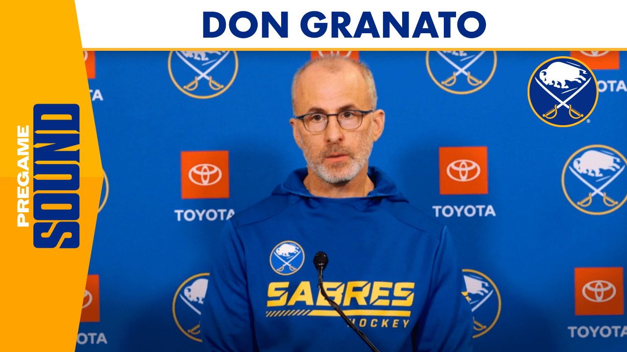 Granato Pregame vs. FLA | Buffalo Sabres
