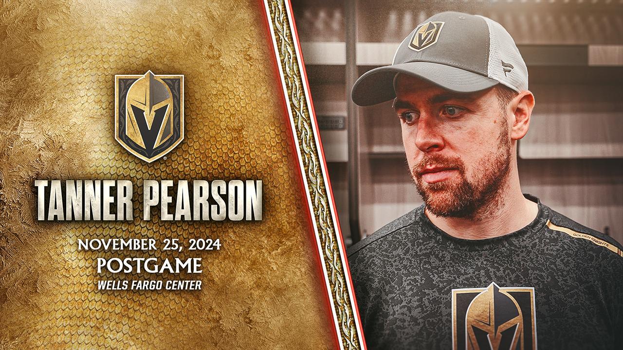 Tanner Pearson Postgame 11/25 | Vegas Golden Knights