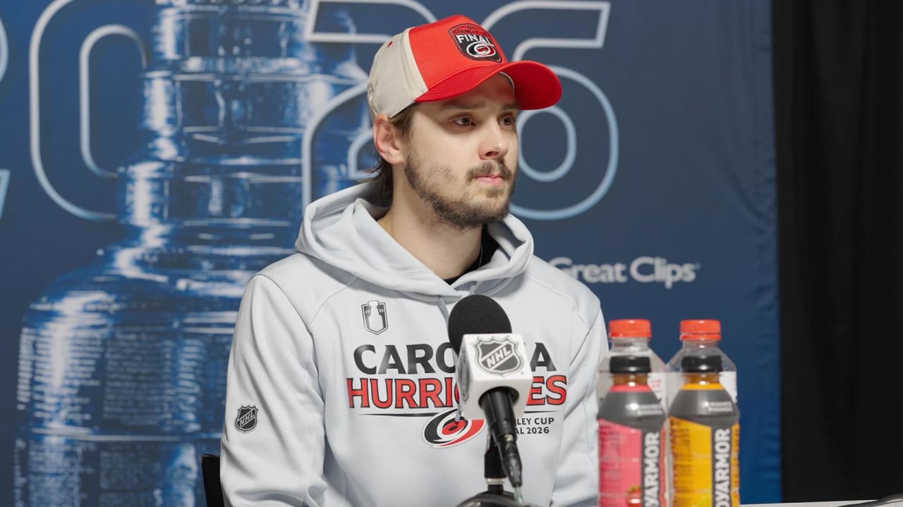 SCF Media Day: Sebastian Aho | Carolina Hurricanes