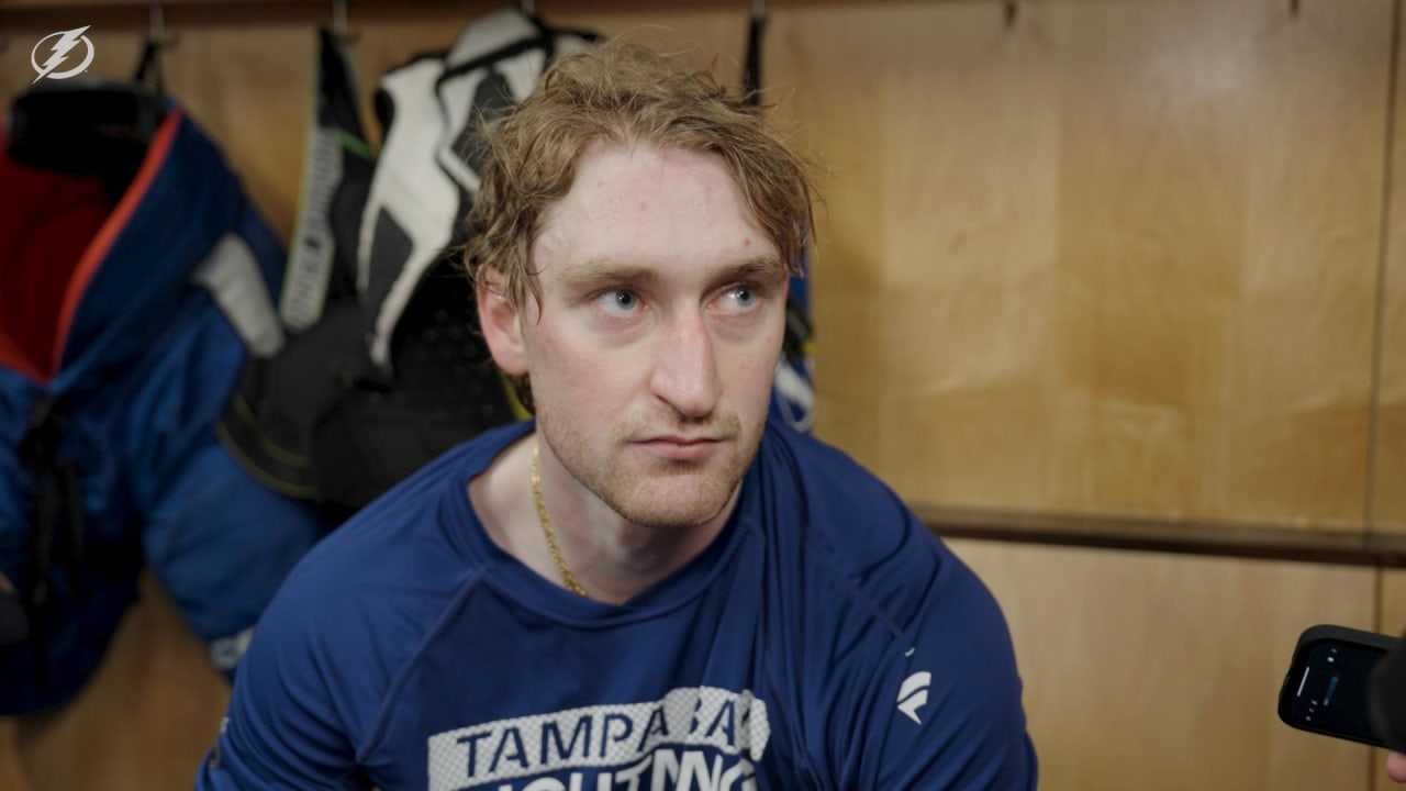 JJ Moser | Pregame vs Toronto Maple Leafs | Tampa Bay Lightning