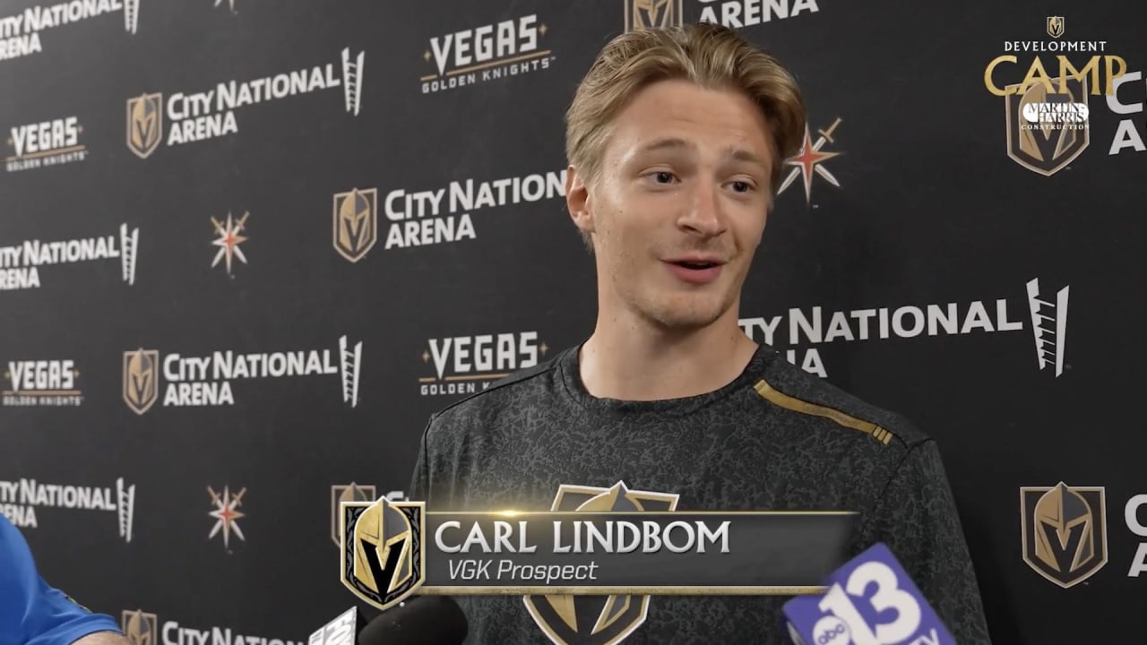 Carl Lindbom Availability 7/2 | Vegas Golden Knights