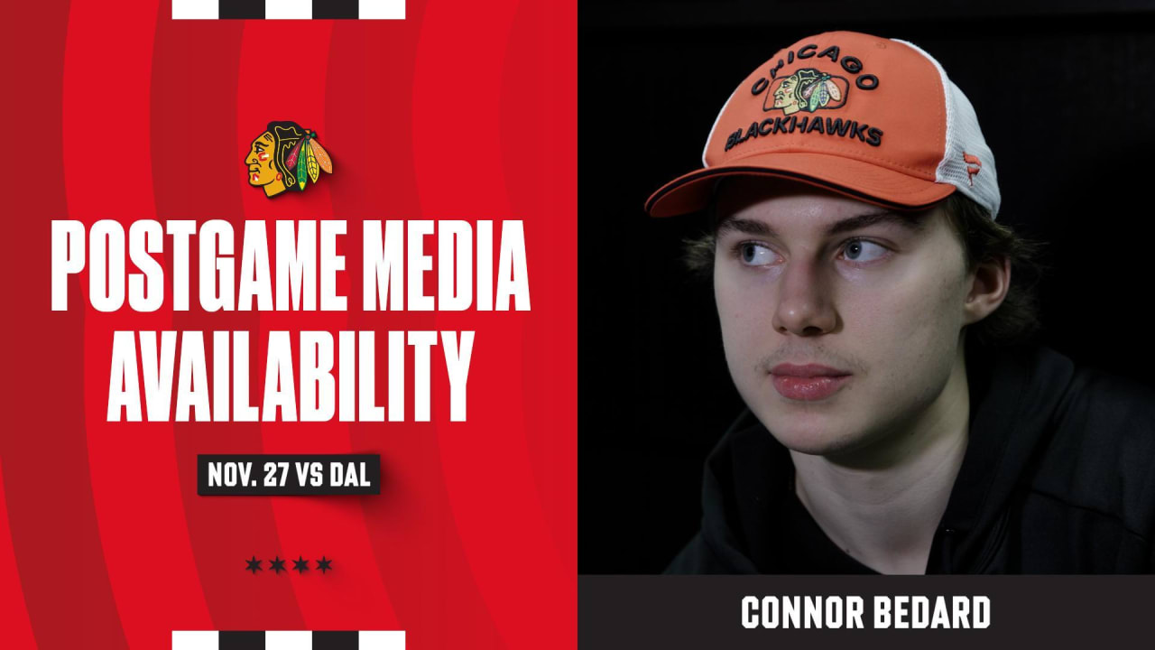 Bedard on Snapping Dry Spell | Chicago Blackhawks
