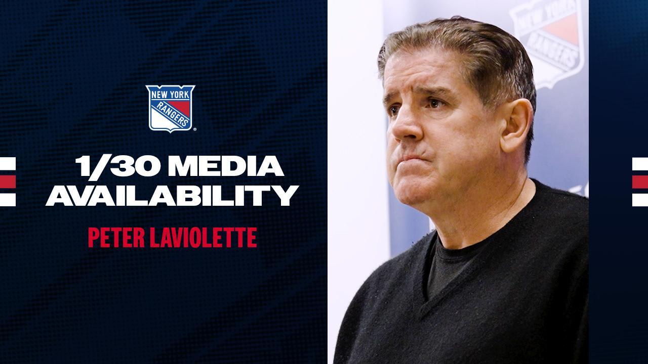 Practice: Laviolette | New York Rangers