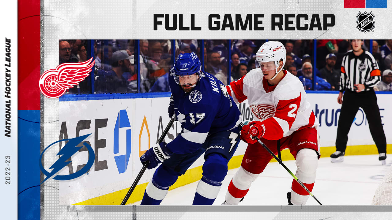 Recap: TBL 5, DET 0 | Tampa Bay Lightning