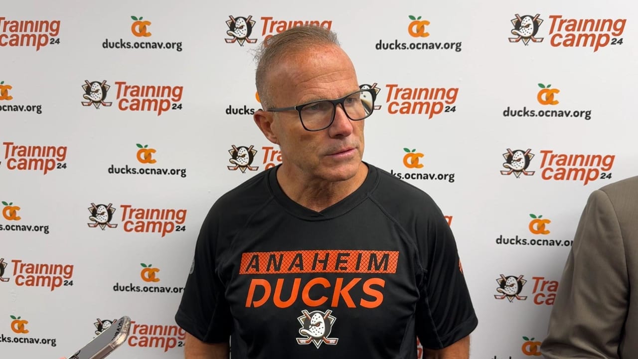 Cronin on Ducks Preseason Opener | Anaheim Ducks