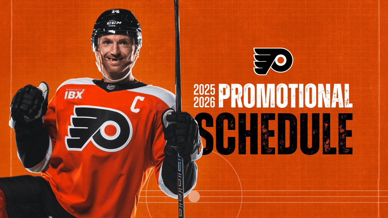 Flyers Announce 2025-26 Promotional Schedule | Philadelphia Flyers