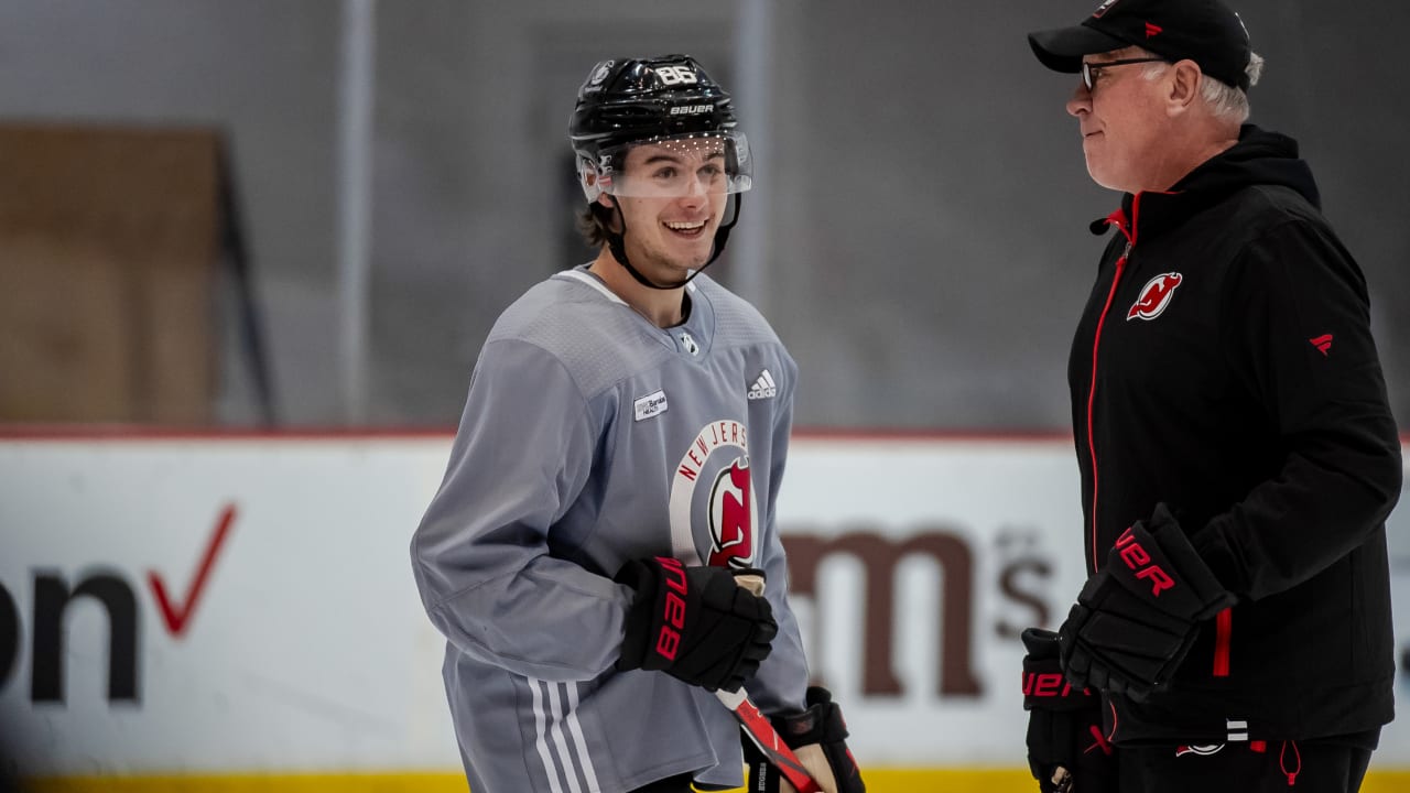 Hughes Practices with Team | NOTEBOOK | New Jersey Devils