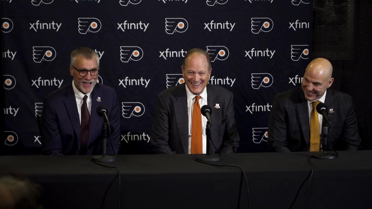 11/16 FHOF Press Conference | Philadelphia Flyers
