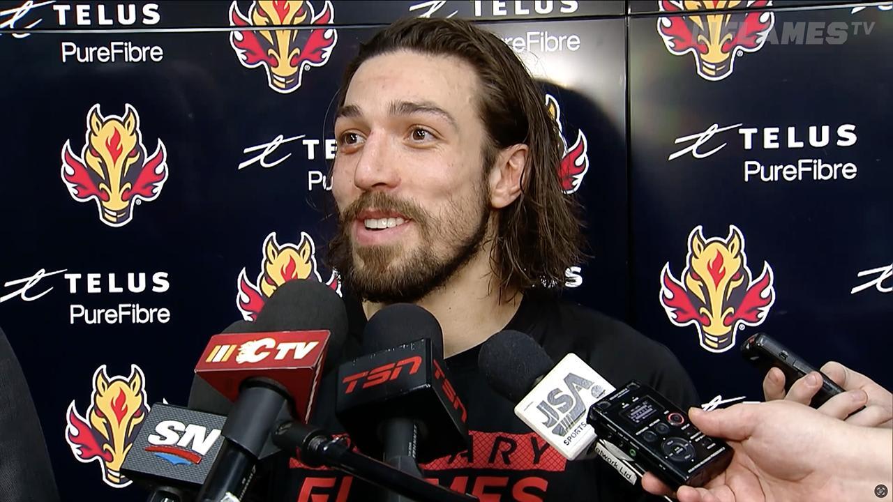 Postgame Lomberg - 31.12.24 | Calgary Flames