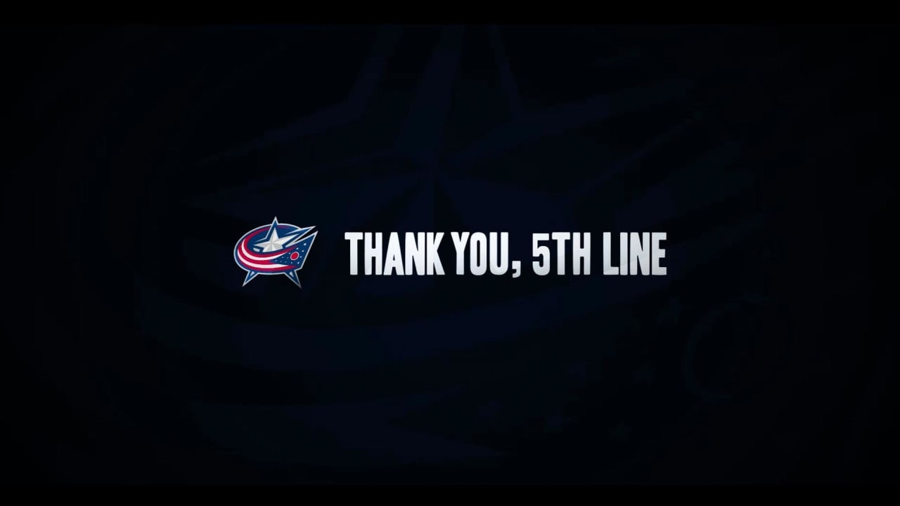 Thank You, 5th Line | Columbus Blue Jackets